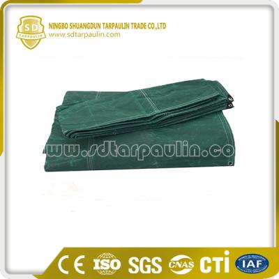 China Chemical Treated Mildew Resistant Polyester Canvas Tarps for sale