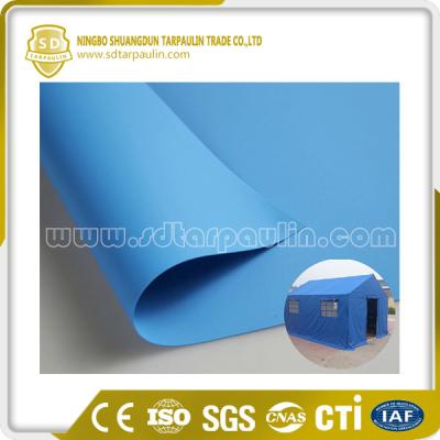 China PVC Tent Coating Fabric Flame Retardant Fabric for sale