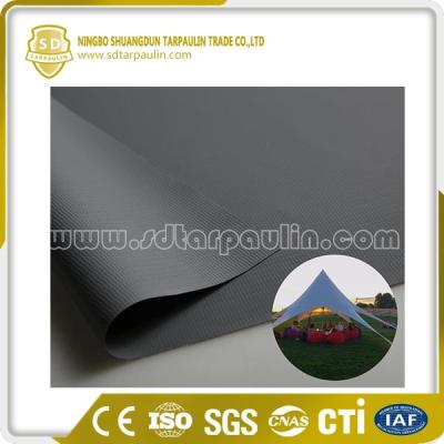 China 100% Polyester Tent Fabric PVC Coated Fabric for sale