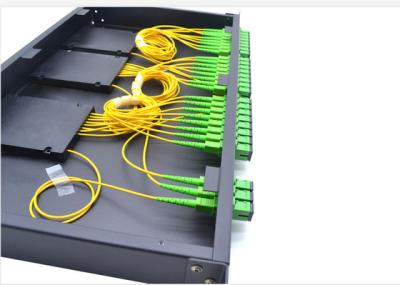 Cina Scatola di distribuzione a fibra ottica del separatore dello SpA dello Sc APC G657A 3 in 24 fuori in vendita
