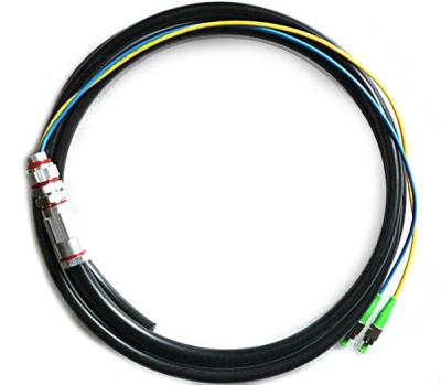 Cina Il singolo modo FC/treccia di fibra ottica di UPC impermeabilizza 2 il centro 5M G652D montati facilmente in vendita