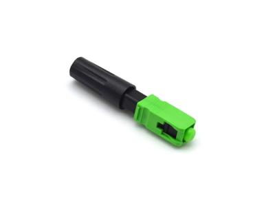 China FTTH Drop Cable Fiber Optic Fast Connector Pre - Polished 50mm Made On - Site for sale