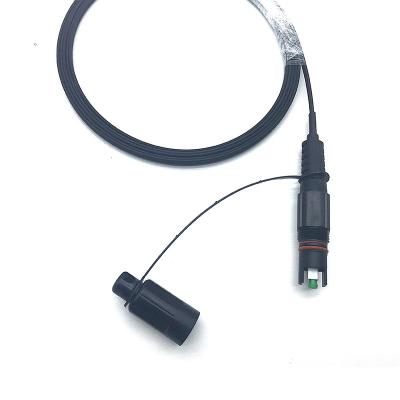 Cina Cavo pre Connectorized della fibra G657A1 con l'adattatore impermeabile di Optitap in vendita