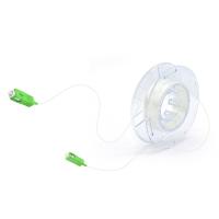 China 0.9mm Invisible Fiber Optic Patch Cord For FTTH FTTx Network for sale