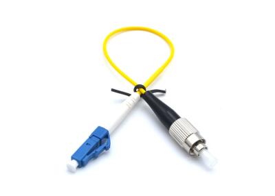 Cina Saltatore a fibra ottica con poche perdite della fibra ottica di singolo modo LC-FC del cavo di toppa di FTTH in vendita