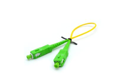 China Cabo de remendo APC/UPC da fibra ótica da manutenção programada 9/125 do único modo que lustra a ligação em ponte de fibra ótica à venda