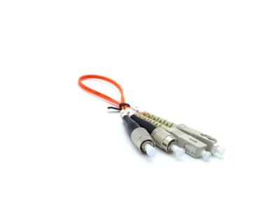 Cina Millimetro duplex di LC-FC di toppa del cavo del cavo ottico LSZH FTTH di cavo di toppa a fibra ottica in vendita