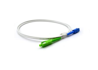 Cina Cavo di toppa di simplex 2M/3M FTTH/cavo a fibre ottiche/cavo di toppa di fibra ottica in vendita