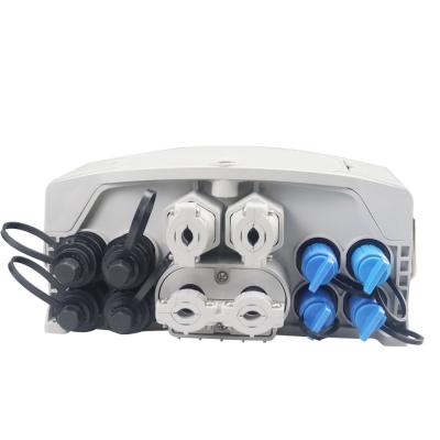 Cina Scatola di distribuzione a fibra ottica impermeabile a 8 core con adattatore Mini SC / adattatore Optitap in vendita