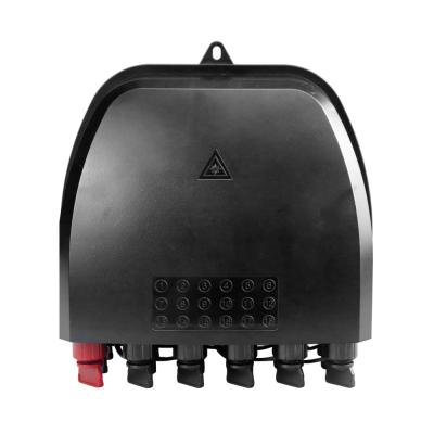 Cina Mini SC Fiber Optic Distribution Box 18 Core Protezione ABS nera con connettore SC in vendita