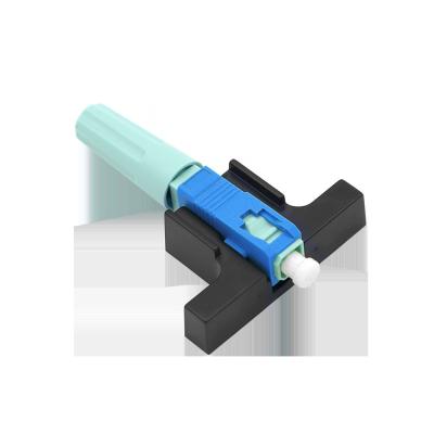 Cina Connettore rapido in fibra ottica a spirale per aeromobili FTTH Assemblaggio SC UPC APC in vendita