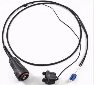 Cina Rivestimento a fibra ottica impermeabile del nero del cavo di toppa della stazione base PDLC Fullaxs MP G657A1 in vendita