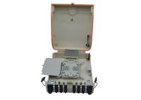 China Plastic IP55 Ftth Terminal 144FO Optical Distribution Box for sale