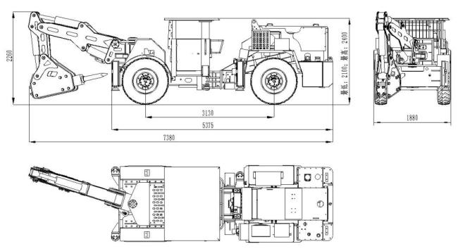 Underground Mining Rock Breaker Rock Hummer Rock Smasher