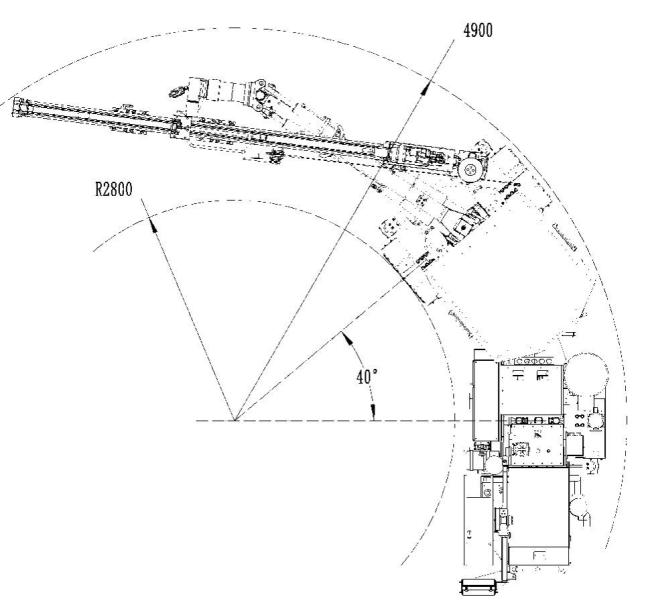 Hydraulic Rock Drill Drilling Rig Face Drilling Machine