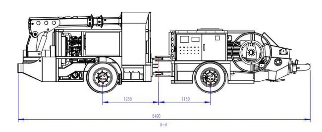 Tunnel Shotcrete Machine Concrete Spraying Machine Wet Concrete Spray Machine Shotcrete Robot Wet Mix Concrete Sprayer