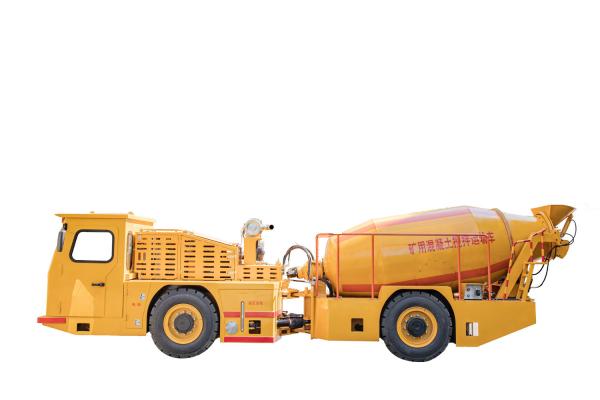 Quality KJCJ-3 Underground Mining Concrete Mixer Equipped With Cummins Engine for sale