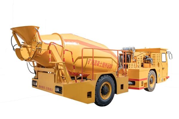 Quality KJCJ-3 Underground Mining Concrete Mixer Equipped With Cummins Engine for sale