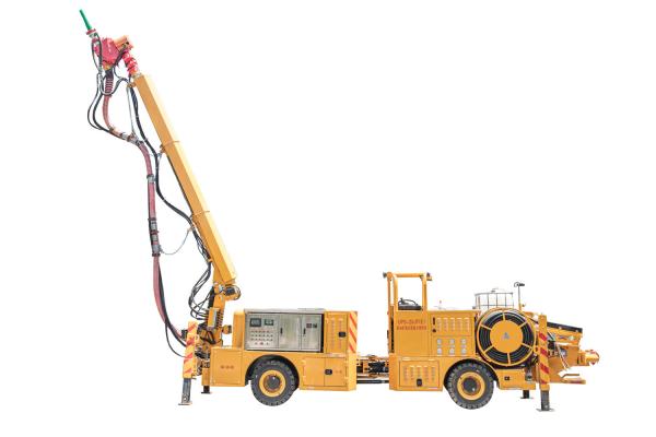 Quality Hydraulic Robotic Shotcrete Machine Wet Shotcrete Machine 20m3/H for sale