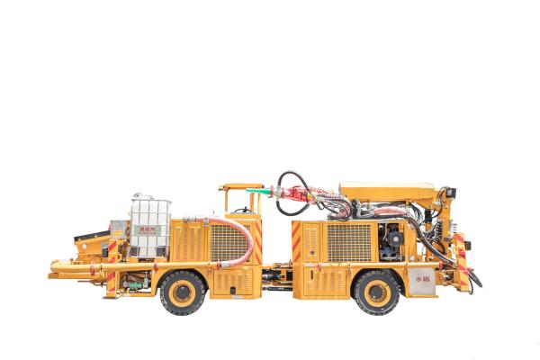 Quality Hydraulic Robotic Shotcrete Machine Wet Shotcrete Machine 20m3/H for sale