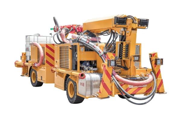 Quality Hydraulic Robotic Shotcrete Machine Wet Shotcrete Machine 20m3/H for sale