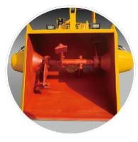China Customizable 1m3/H Concrete Mixer Loader Mounted Cement Mixer for sale