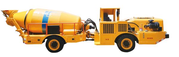 Quality 2.6 Cubic Meters Customization Mining Concrete Mixer Truck For Tunnel Constructi for sale