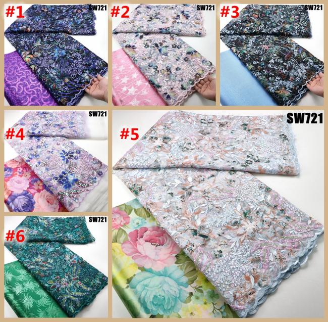 2023 Good quality Austria tulle lace women sequins lace wedding bridal dress royal french lace England party fabric