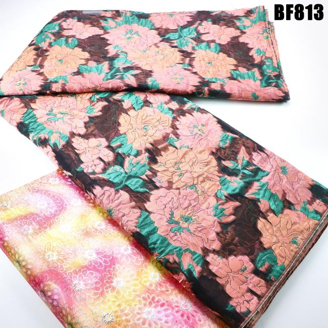 supoo good quality  african lace fabric heavy brocade fabric Hot selling  lady dress brocade jacquard fabric for party dress