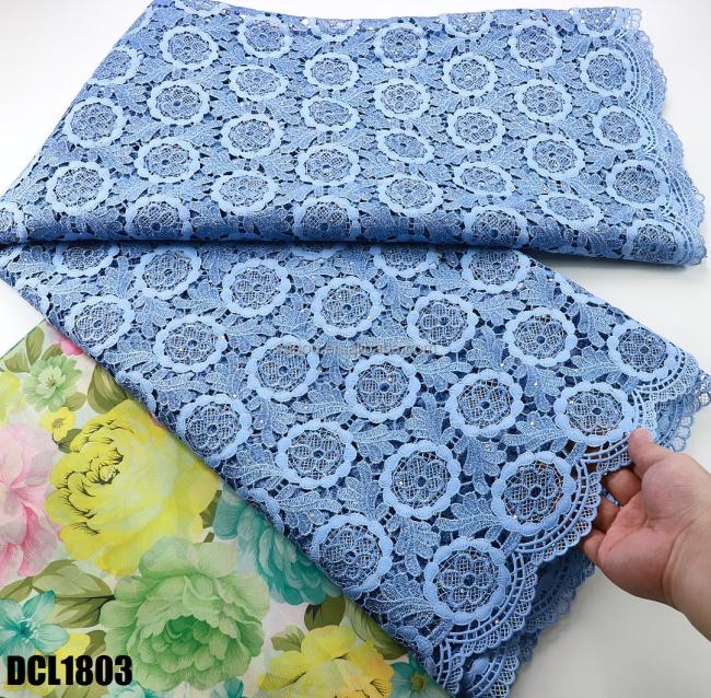 Supoo factory price good quality womens clothing lace swiss voile for senegal party & wedding dress guipure lace fabric african