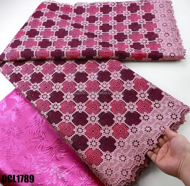 Suppp High quality African Lace womens clothing lace swiss voile for senegal party & wedding dress guipure lace fabric african