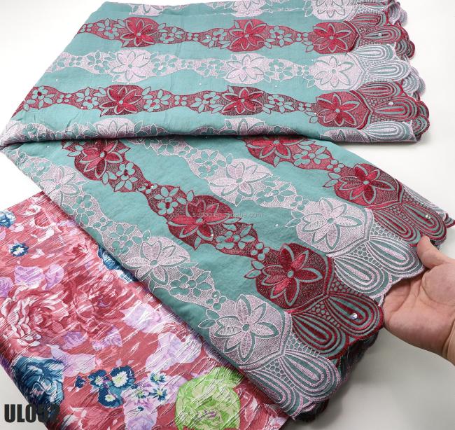 wholesale 100% cotton fabric for suit  atiku cotton fabric swiss cotton voile fabric for party