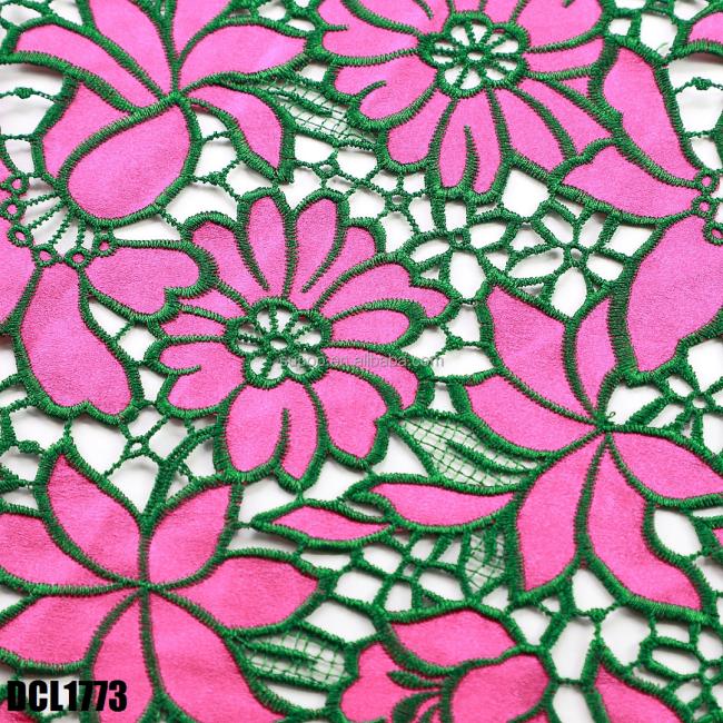 wholesale lowest factory price swiss lace fabric african swiss voile Cord Lace  Guipure Lace Fabric  Top Wedding Dress  Patterns