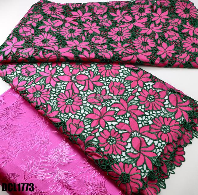 wholesale lowest factory price swiss lace fabric african swiss voile Cord Lace  Guipure Lace Fabric  Top Wedding Dress  Patterns