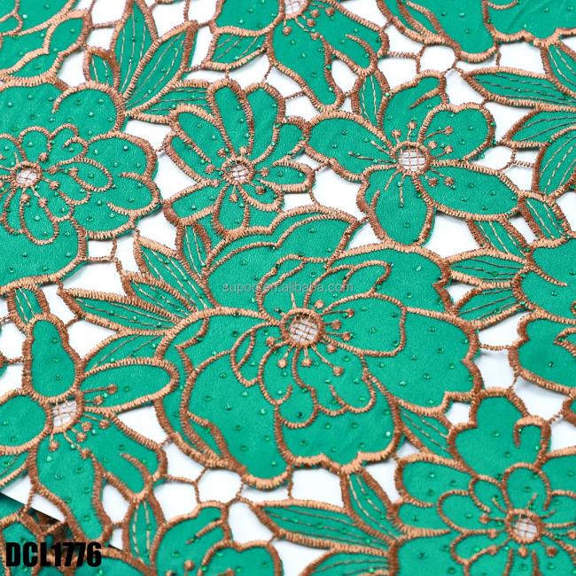 Wholesale factory price African Lace womens clothing lace swiss voile for senegal party & wedding dress guipure lace fabric