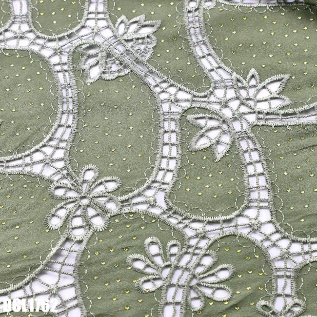embroidered fabric for ladies african lace fabric silk african design for lady bridal lace wedding dress embroidery indones