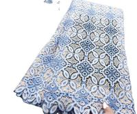 Quality Supoo Senegal High Quality Cord Guipure Lace Fabric Nigerian Water Soluble Lace manufacturer
