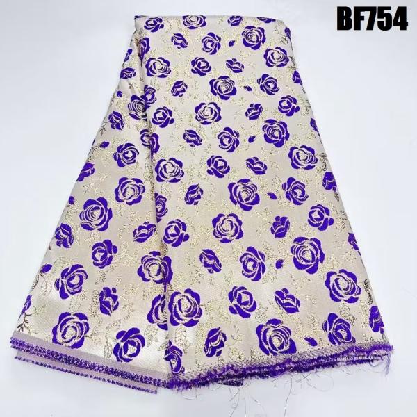 Quality 2023 Hot selling lady indian jacquard brocade fabrics italian brocade fabric for for sale