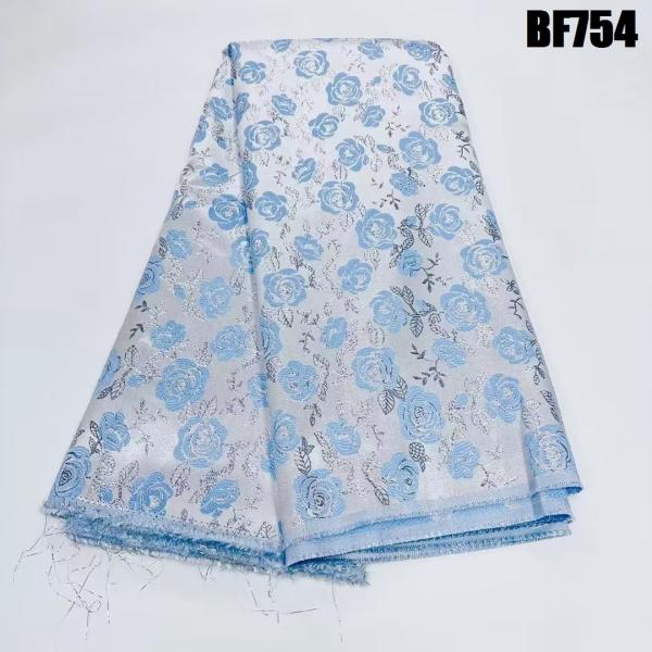 Quality 2023 Hot selling lady indian jacquard brocade fabrics italian brocade fabric for for sale