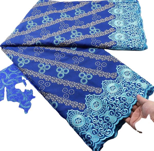 Quality 2023 Newest design swiss voile lace good quality swiss voile cotton lace fabric for sale