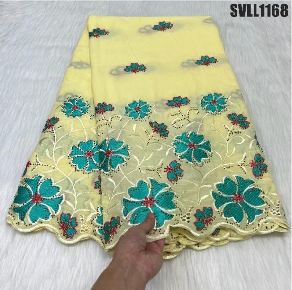 Quality wholesale 100% cotton fabric organic cotton fabric fabric voile lace senegal for sale