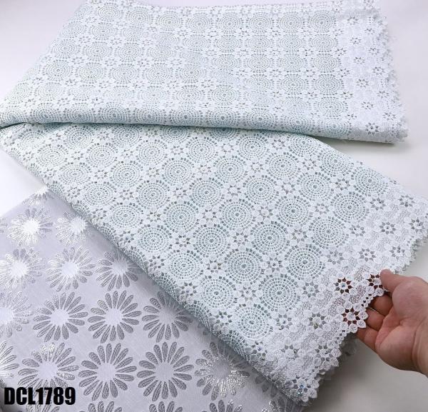 Quality Newest Wedding dress Cord Fabric water soluble lace Nigerian women embroidery for sale