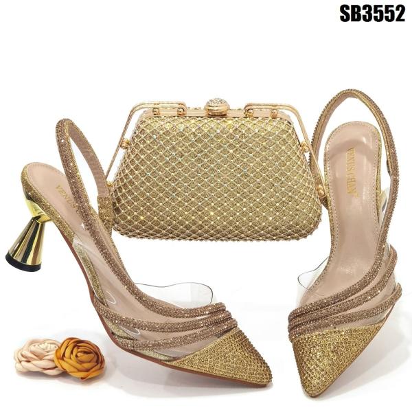 Quality Supoo evening african shoes and bags to match purple matching clutch for wedding for sale
