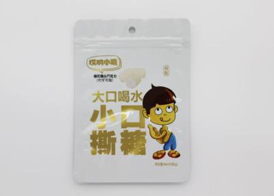 Cina L'abitudine ha stampato la maniglia di superficie UV del chiaro dei sacchetti di plastica 0.08mm punto di spessore in vendita