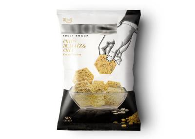 Cina Alti il sacchetto di plastica laterale della chiusura lampo della barriera 3, VMPET ha laminato le borse dello spuntino in vendita