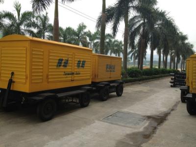 Cina Cummins MTA11-G2 250kva Motore 200kw Generatore diesel mobile in vendita