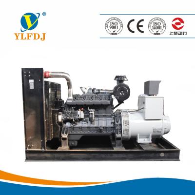 Cina Shangchai SC8D280D2 200KVA 160KW Generatore diesel mobile con rimorchio a due ruote in vendita