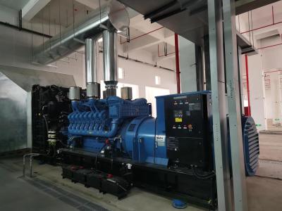 中国 16V4000G43S 2020kw ユーチャイ MTU ディーゼル発電機セット 400v 60Hz 1800RPM 販売のため