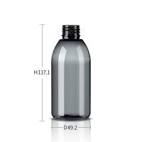 China 150ml 5oz PET Plastic Spray Bottle with Fine Mist Atomizer Custom Logo for sale