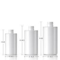 China Customized 200ml 300ml 400ml PET Plastic Shampoo Bottles with Lotion Pump for sale